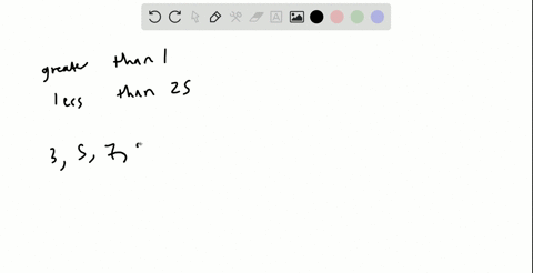 SOLVED:A set of numbers consists of all the odd integers that are greater than 1 and less than ...