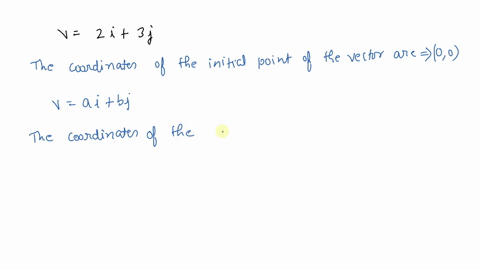 SOLVED:Sketch each vector as a position vector and find its magnitude ...