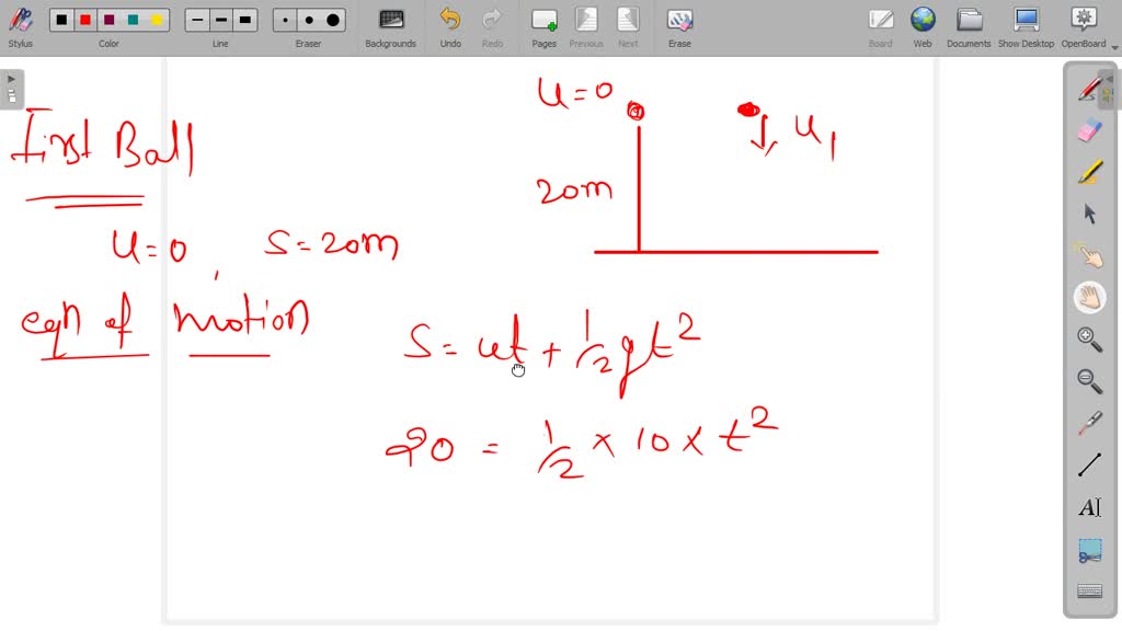 SOLVED:A shell is shot with an initial velocity v⃗1 of 20 m / s, at an angle of 60^∘ with the ...
