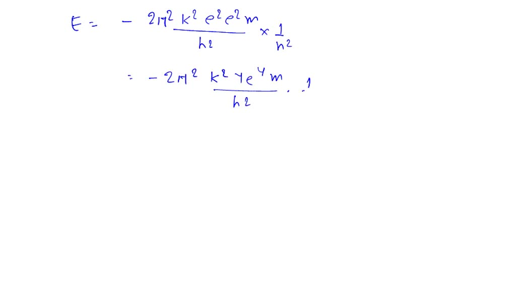 SOLVED:The Bohr model can be accurately applied to a singly ionized ...