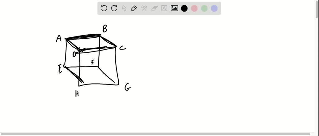SOLVED:The figure below represents a cube. (FIGURE CANNOT COPY) How ...