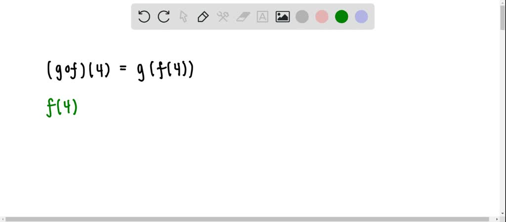 SOLVED:Use the graphs of f, shown in Figure 4 and g, shown in Figure 5 ...