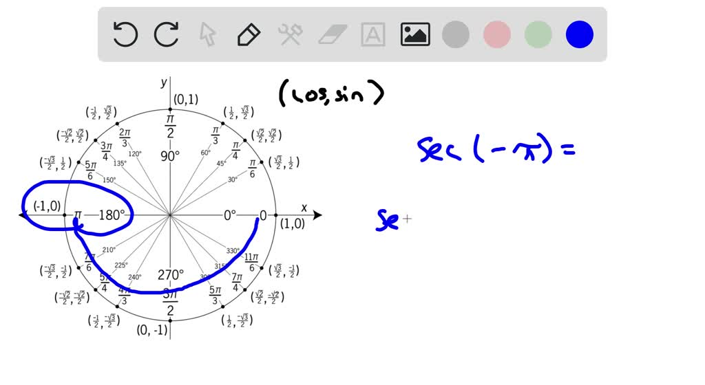 SOLVED Find The Exact Value Do Not Use A Calculator Sec Numerade
