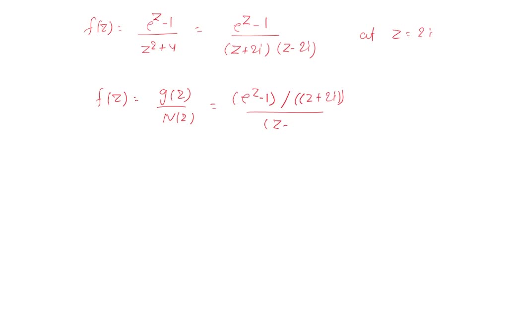 Solved Determine Whether The Following Functions Are Analytic Discuss Whether They Have Any