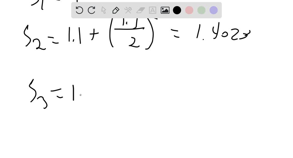 Solved A Convergent Series Is Given Estimate The Value ℓof The Series By Calculating Its