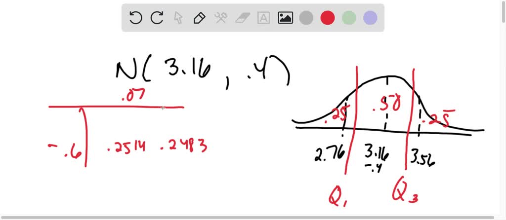 Table 3.13 shows a frequency distribution of grades on a final ...