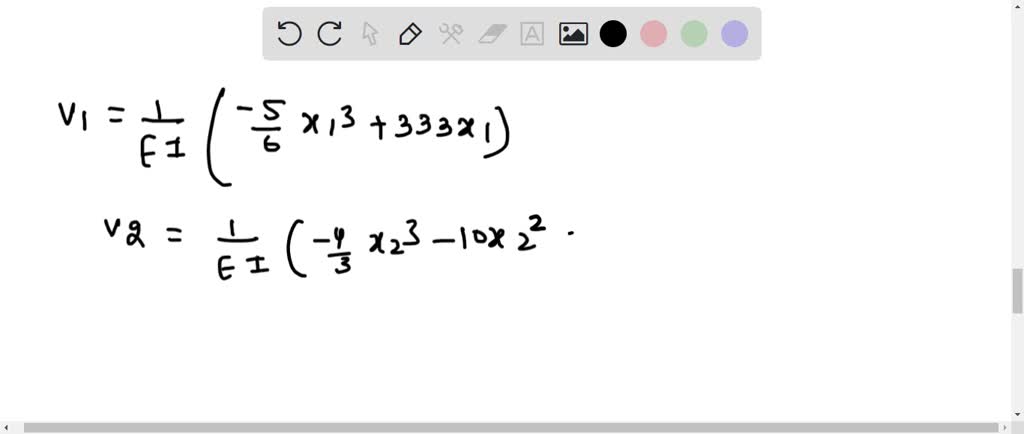 SOLVED:Determine the equations of the elastic curve using the x1 and x2 ...