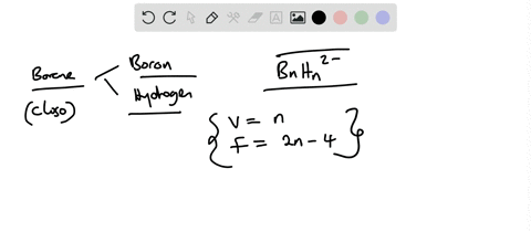 SOLVED:The closo-borane with the formula B6 H6 6^2- has the six B atoms ...