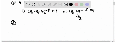 SOLVED:Consider molecules with the molecular formula C4 H8 O2 . Write ...