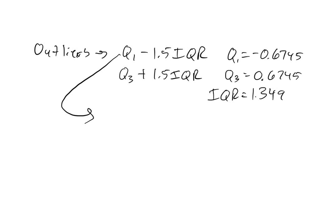 SOLVED:For the purposes of constructing modified boxplots as described in Section 3­-4, outliers ...
