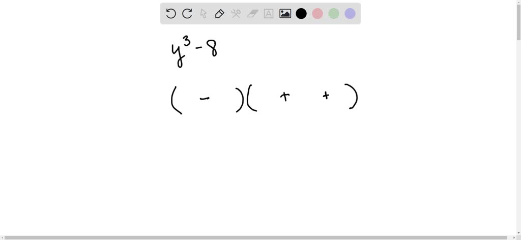 ⏩SOLVED:Factor completely. y 3-8 | Numerade