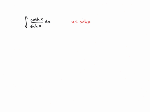 SOLVED: Calculate the integrals of the following products of hyperbolic and trigonometric ...