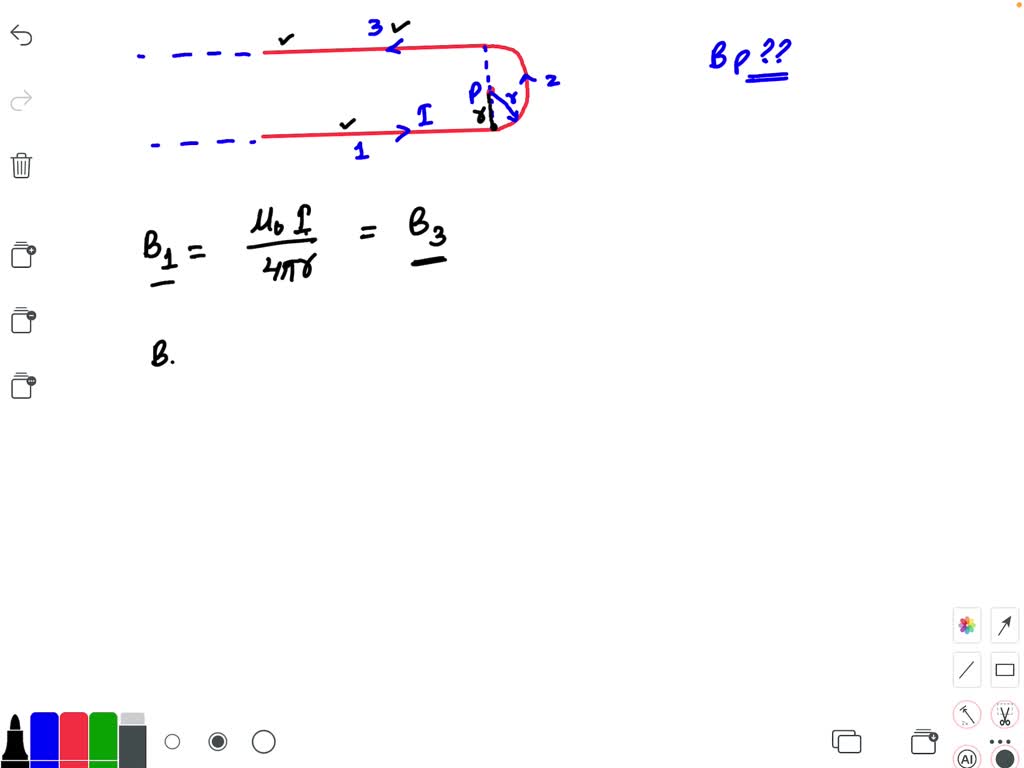 SOLVED:Hairpin field * A long wire is bent into the hairpin-like shape ...