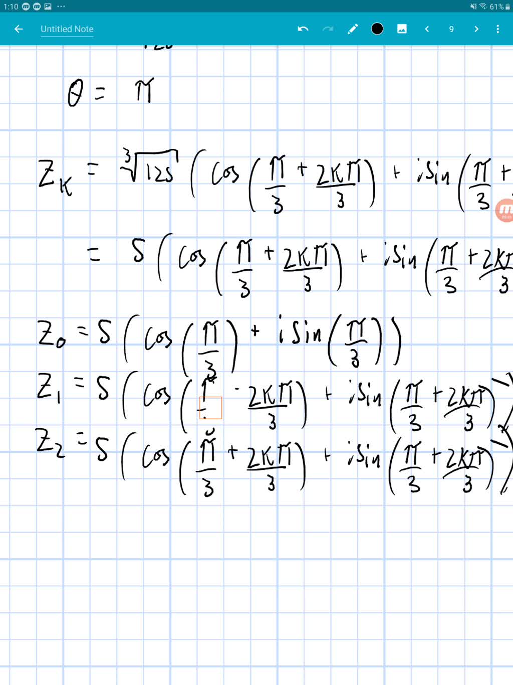 SOLVED:Finding the n th Roots of a Complex Number In Exercises 81-96,( a) use the formula on ...