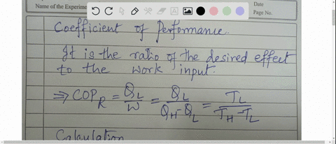 SOLVED:Find the COP of a reversible refrigerator operating between 0^∘ ...