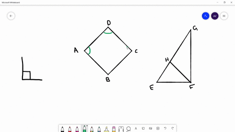 SOLVED:Name all the angles in the figures to the right that appear to ...
