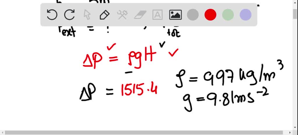 SOLVED:The main waterline into a tall building has a pressure of 600 ...