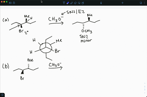 SOLVED:The rate of the reaction of 1-bromo-2-butene with ethanol is ...