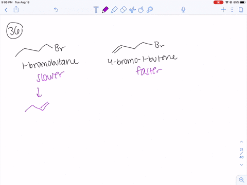 SOLVED:3-Bromo-1.butene and 1 -bromo- 2 -butene undergo S_{N} 1 ...