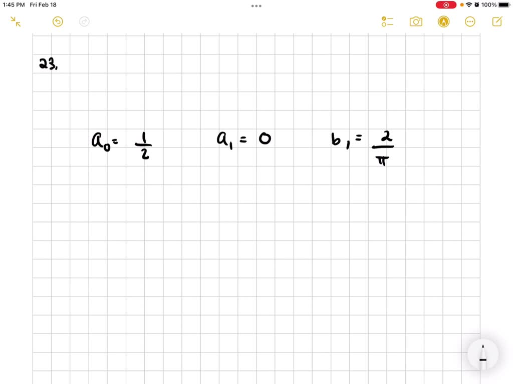 ⏩SOLVED:(a) Using a Fourier analysis subroutine, calculate the… | Numerade