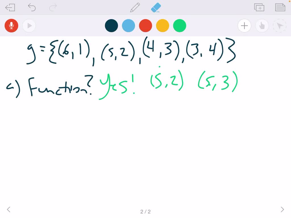 SOLVED:Logic Is it possible for the number of elements in the domain of a relation to be greater ...