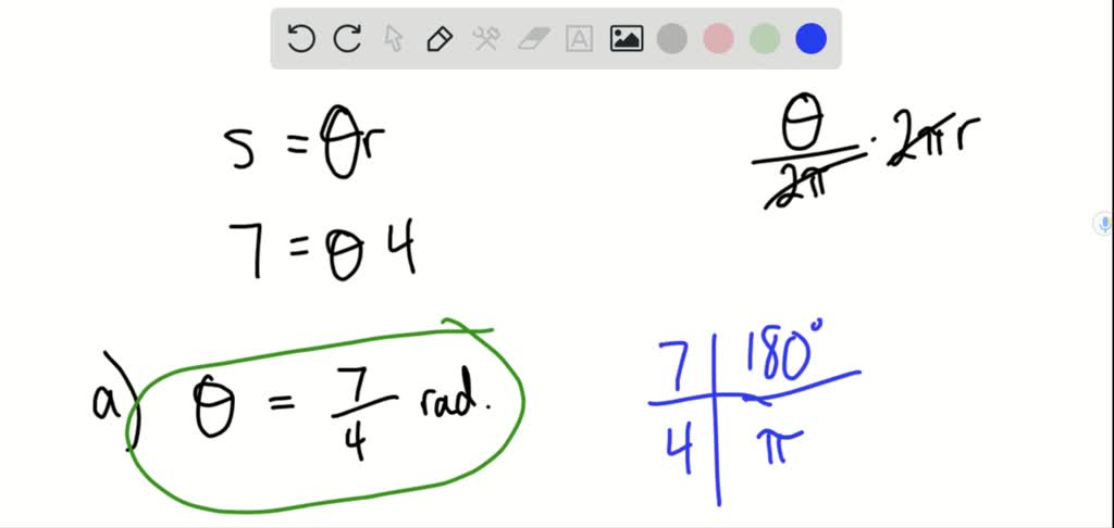 SOLVED:Exer. 33-34: (a) Find the radian and degree measures of the ... SOLVED:Exer. 33-34: (a) Find the radian and degree measures of the ...