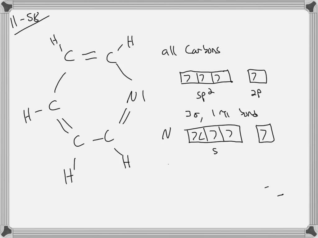 SOLVED:Pyridine, C5 H5 N, is used in the synthesis of vitamins and ...
