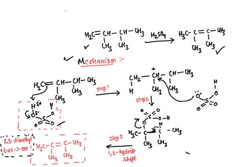SOLVED:Less stable alkenes can be isomerized to more stable alkenes by ...