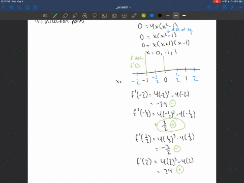 SOLVED:9-14 (a) Find the intervals on which f is increasing or decreasing. (b) Find the local ...