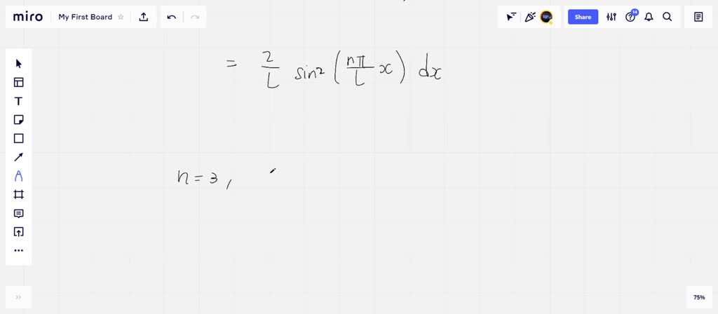 Solved A One Dimensional Infinite Well Of Length 200 Pm Con Tains An
