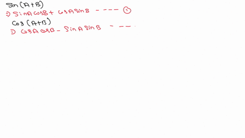 SOLVED:First write each of the following as a trigonometric function of a single angle. Then ...