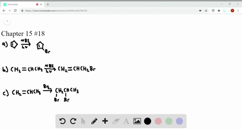 ⏩SOLVED:Draw the products of each reaction. | Numerade