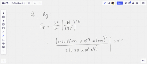 SOLVED:Compute (a) the Fermi energy and (b) the Fermi temperature for ...