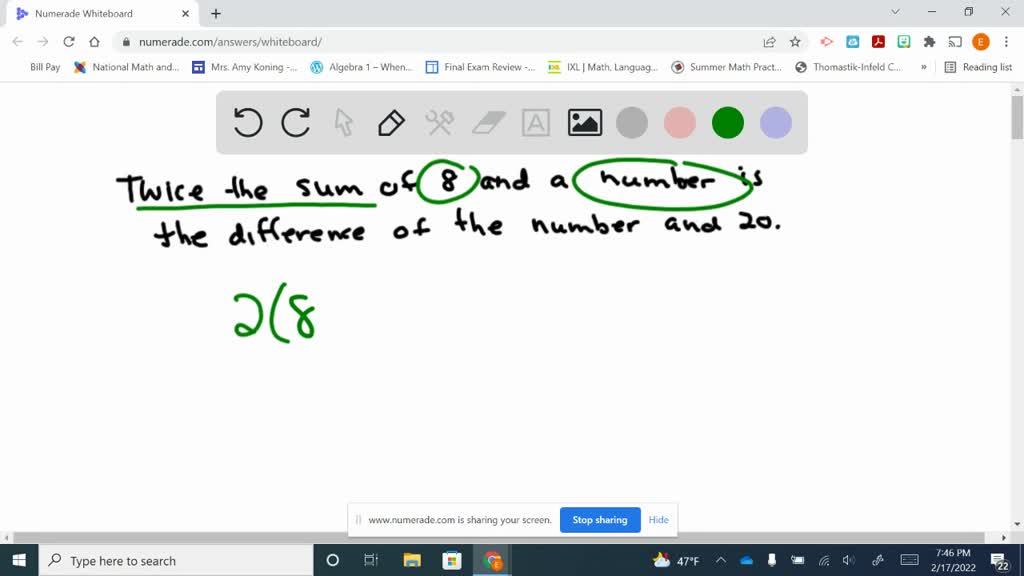 SOLVED:Rewrite each sentence using mathematical symbols. Do not solve ... SOLVED:Rewrite each sentence using mathematical symbols. Do not solve ...