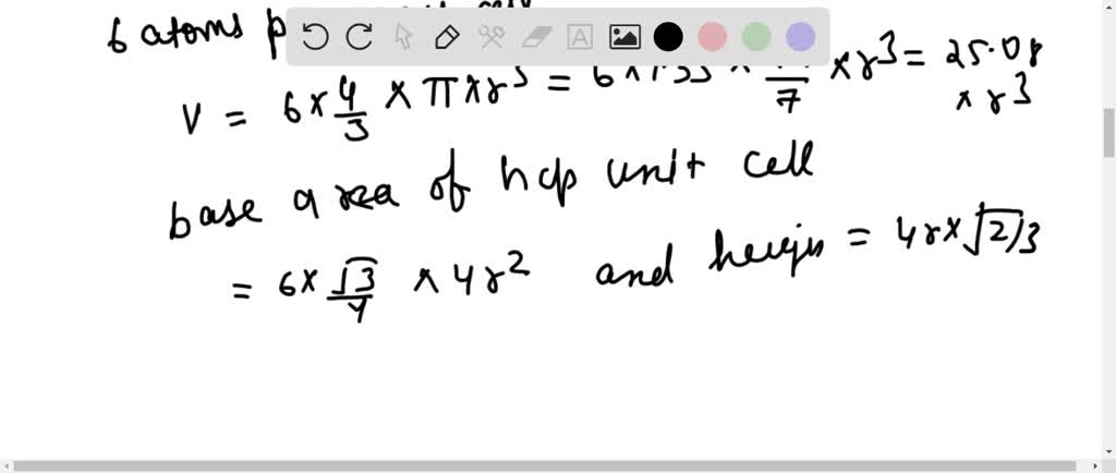 SOLVED:(a) If a pure element crystallizes with a primitive cubic ...
