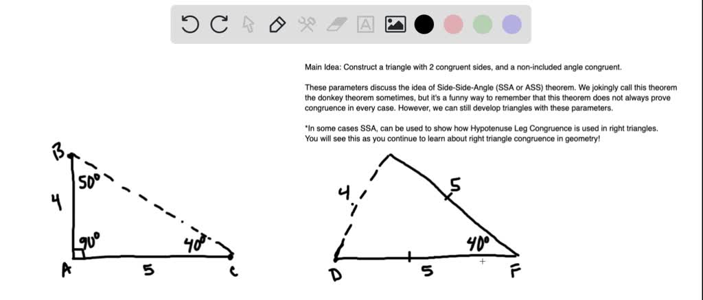 SOLVED Draw Two Isosceles Triangles That Are Not Congruent But That solved-draw-two-isosceles-triangles-that-are-not-congruent-but-that