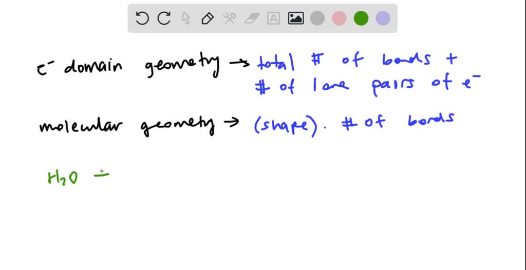 SOLVED:What is the difference between the electron-domain geometry and ...