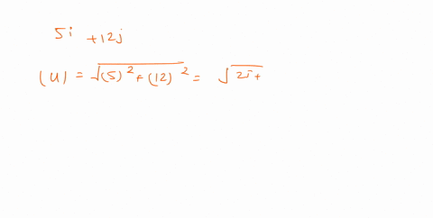 SOLVED:For the vectors express each vector in terms of its magnitude ...