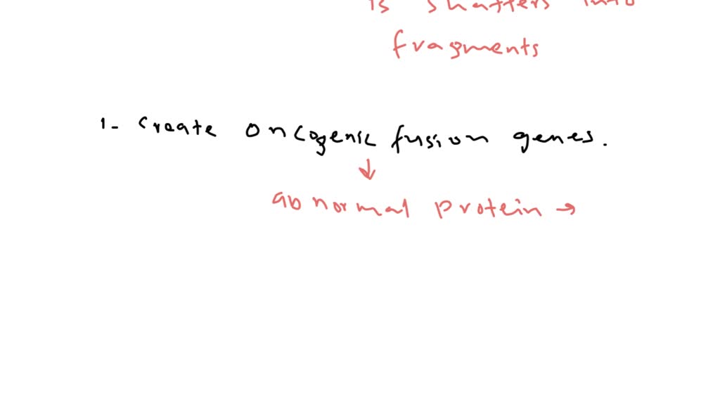 Chromothripsis is a rare phenomenon, first discovered in cancer cells ...