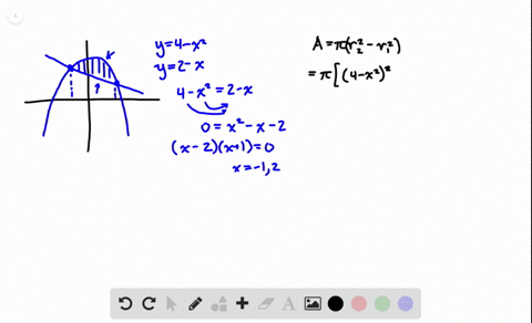 SOLVED:For the following exercises, draw the region bounded by the ...