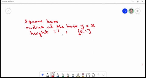 SOLVED: Find the volume of the following solids using the method of your choice. The solid whose ...