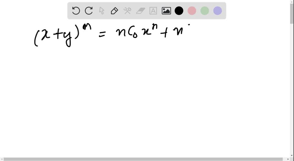 SOLVED: The number of terms in the expansion of (x+y)^n is (where n is a positive integer ...