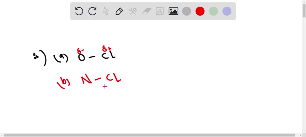 SOLVED:How do you know which side of a polar bond has the partial ...