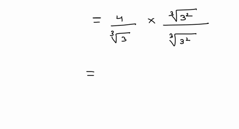SOLVED:Fill in the blank. \sqrt[4]{k} \cdot \sqrt[4]{?}=\sqrt[4]{k^{4}}=k