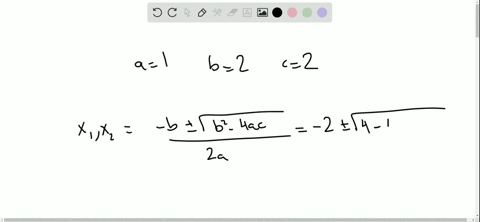 SOLVED:Solve each equation. Write all solutions in bi or a + bi form. x ...
