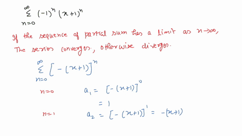SOLVED:In Exercises 21-24, find the interval of convergence and the ...