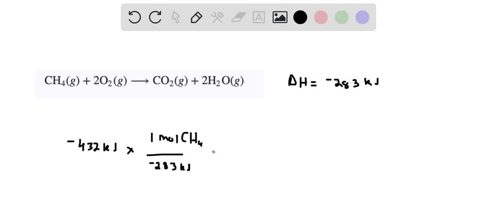 Ch4 O2 Co2 H2o Balanced Equation Methane