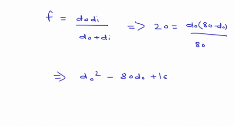 SOLVED:An object is placed 80 cm from a screen. (a) At what point from ...