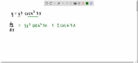 SOLVED:Compute dy/dx for the following functions. y=x \tanh x