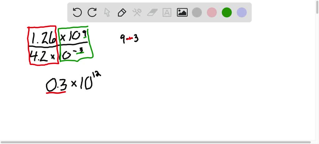 SOLVED:Simplify and write scientific notation for the answer. Use the correct number of ...